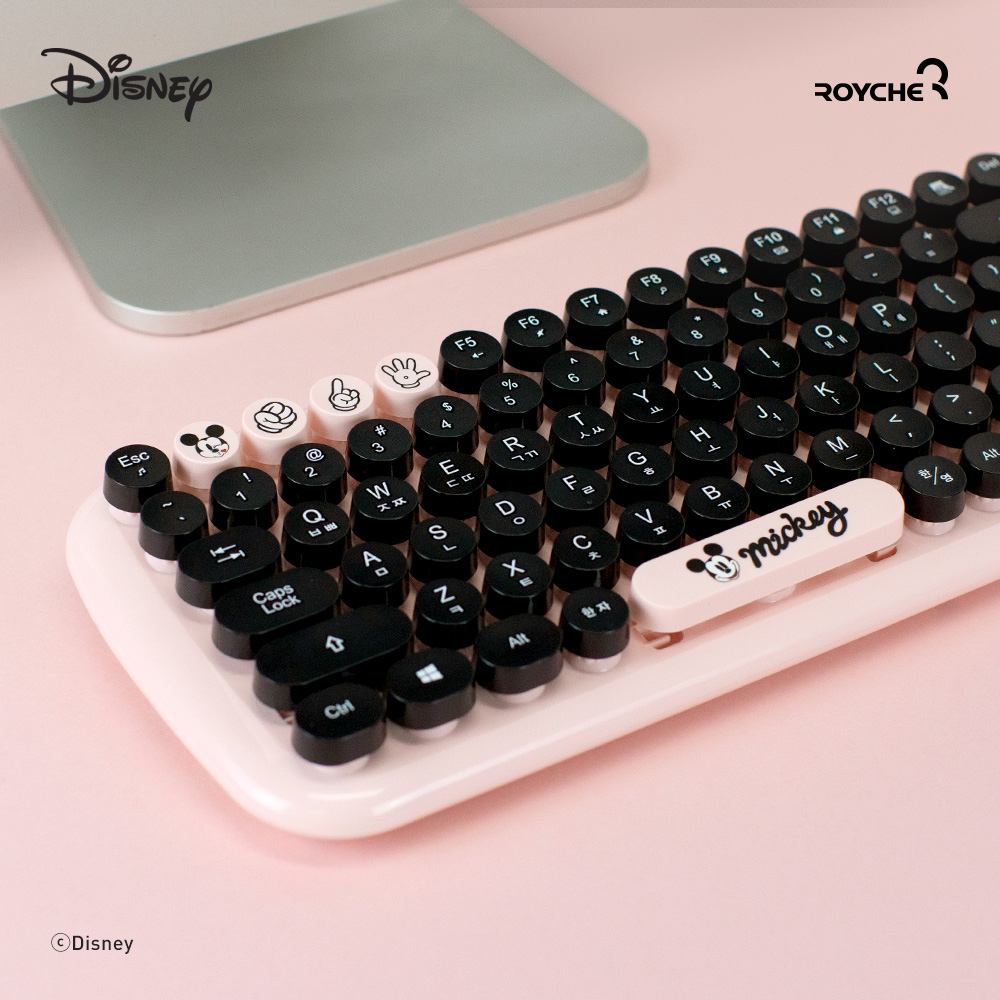 Bàn phím không dây Disney kết nối qua USB nano chính hãng Royche Beens ...