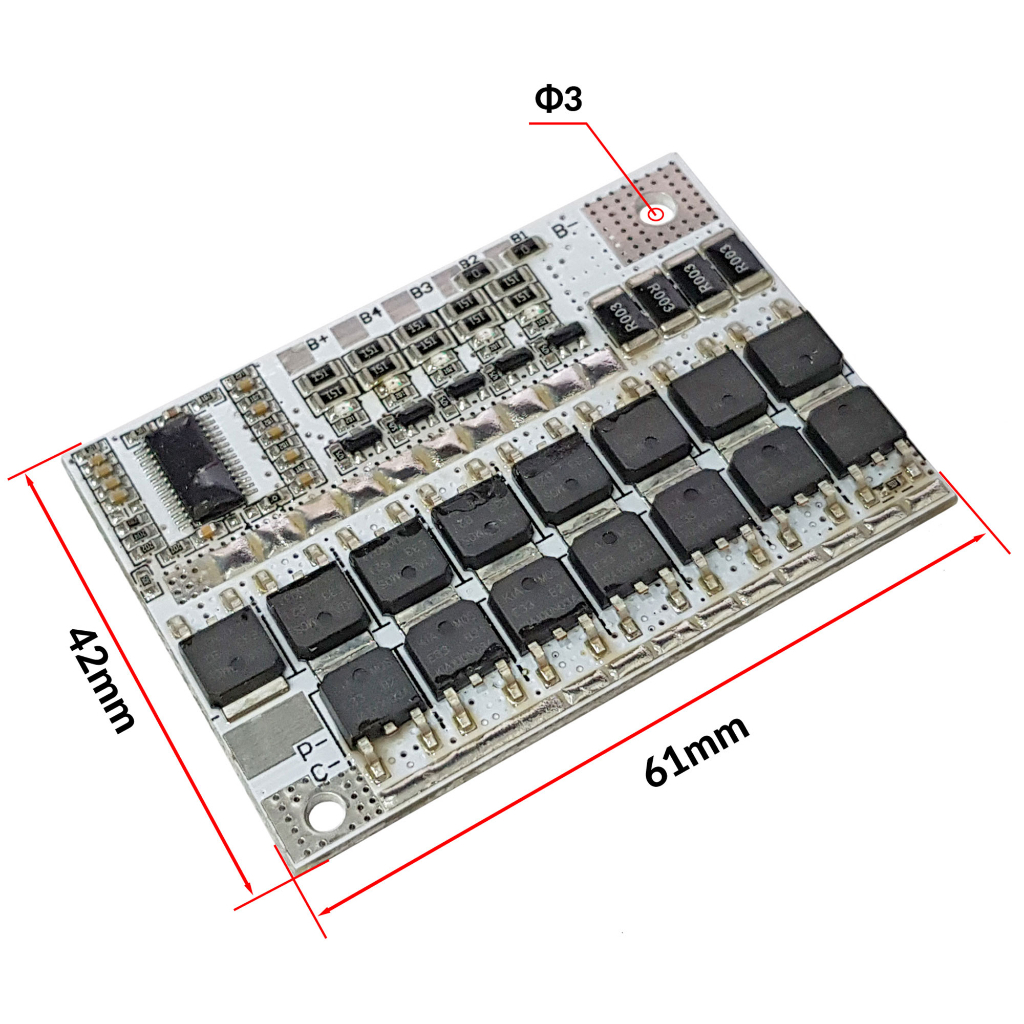 MẠCH SẠC VÀ BẢO VỆ PIN LI-ION LIPO 3.7V 3S 12,6V 4S 16,8V 5S 21V 100A ...