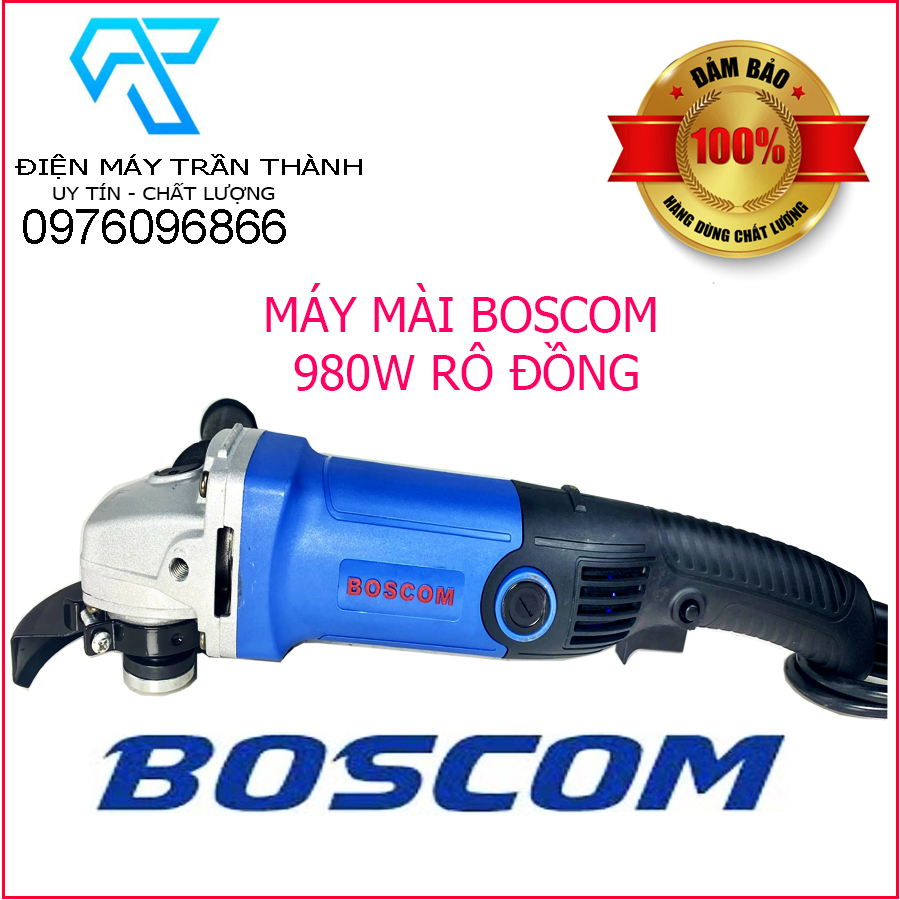 Máy mài BOSCOM 980w German Technology,Tặng kèm 1 lưỡi cưa xích tròn | Shopee Việt Nam