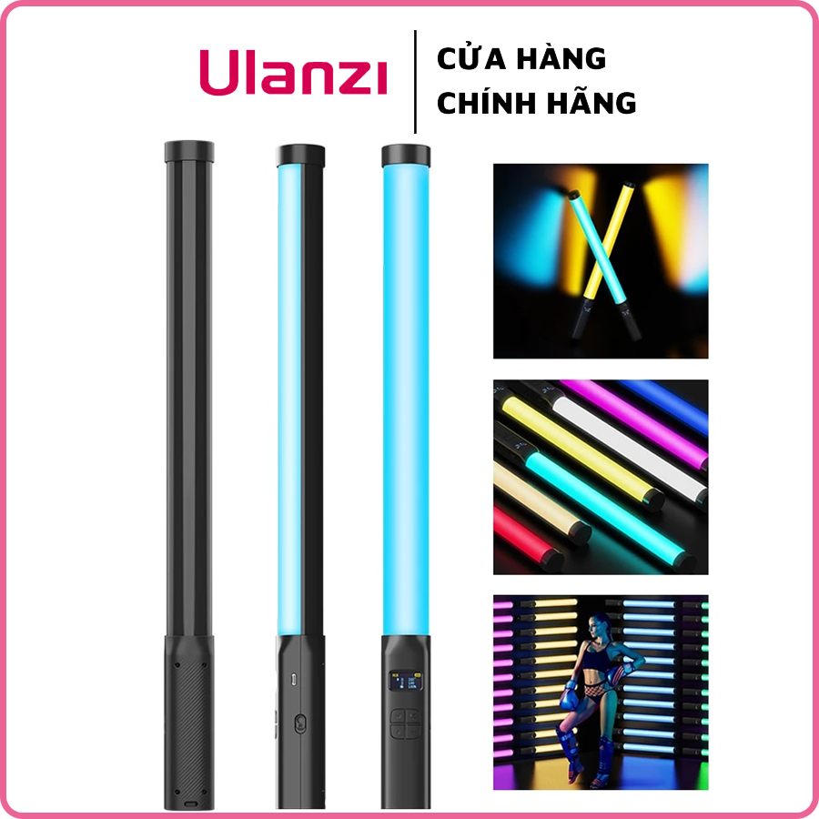 ULANZI VL119 RGB - Đèn LED Ống Từ Tính Cầm Tay Đổi Màu (2500-9000K ...