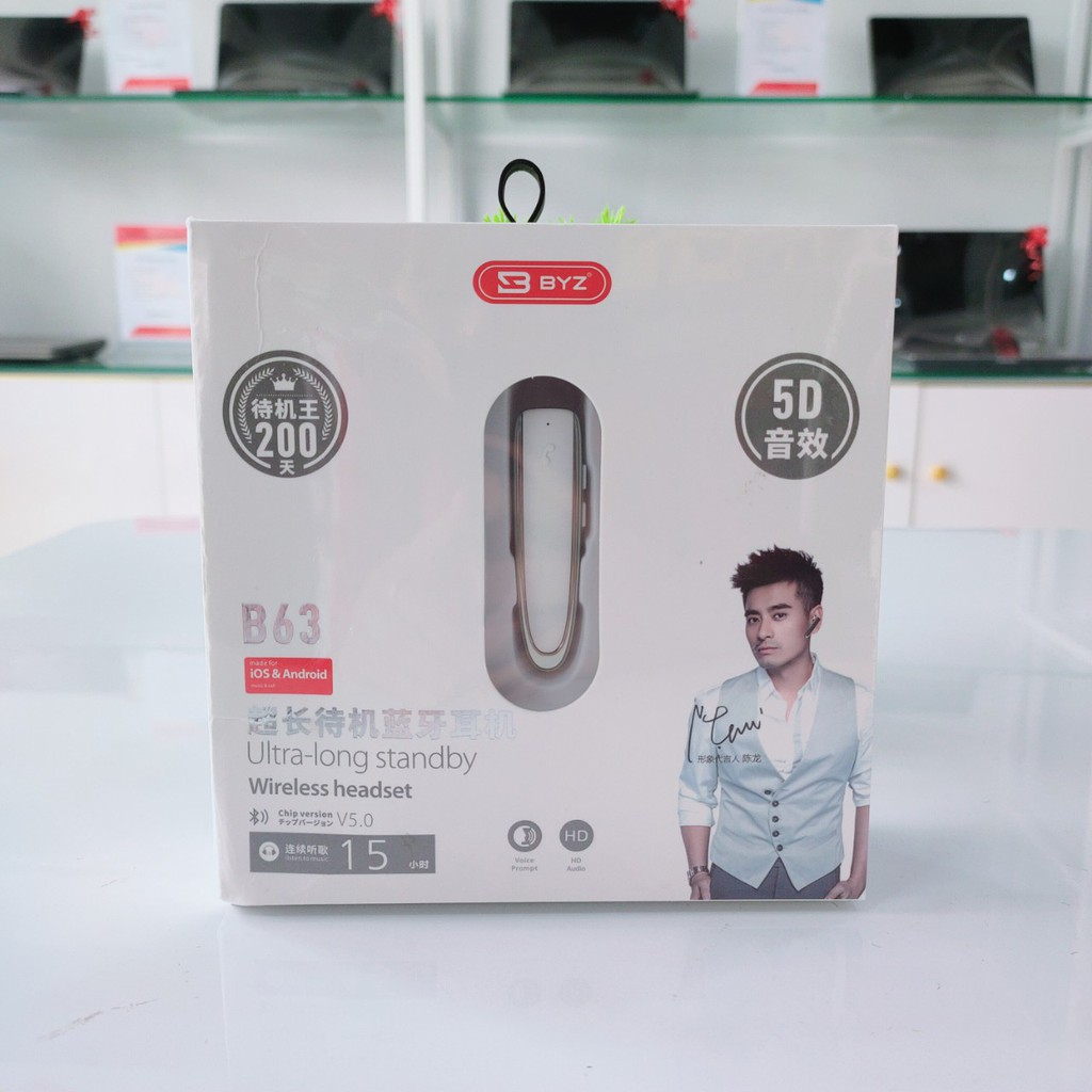 Tai nghe bluetooth BYZ B63 | Shopee Việt Nam