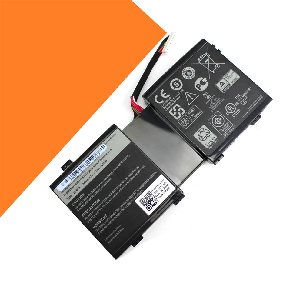 Pin laptop Dell Alienware M17X-R5, M18X- R3 (2F8K3,KJ2PX,G33TT) Tốt ...