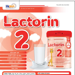 Sữa HKSUN Pharmacy Lactorin IQ Grow 2 900g Cho Bé Từ 2 Đến 15 Tuổi ...