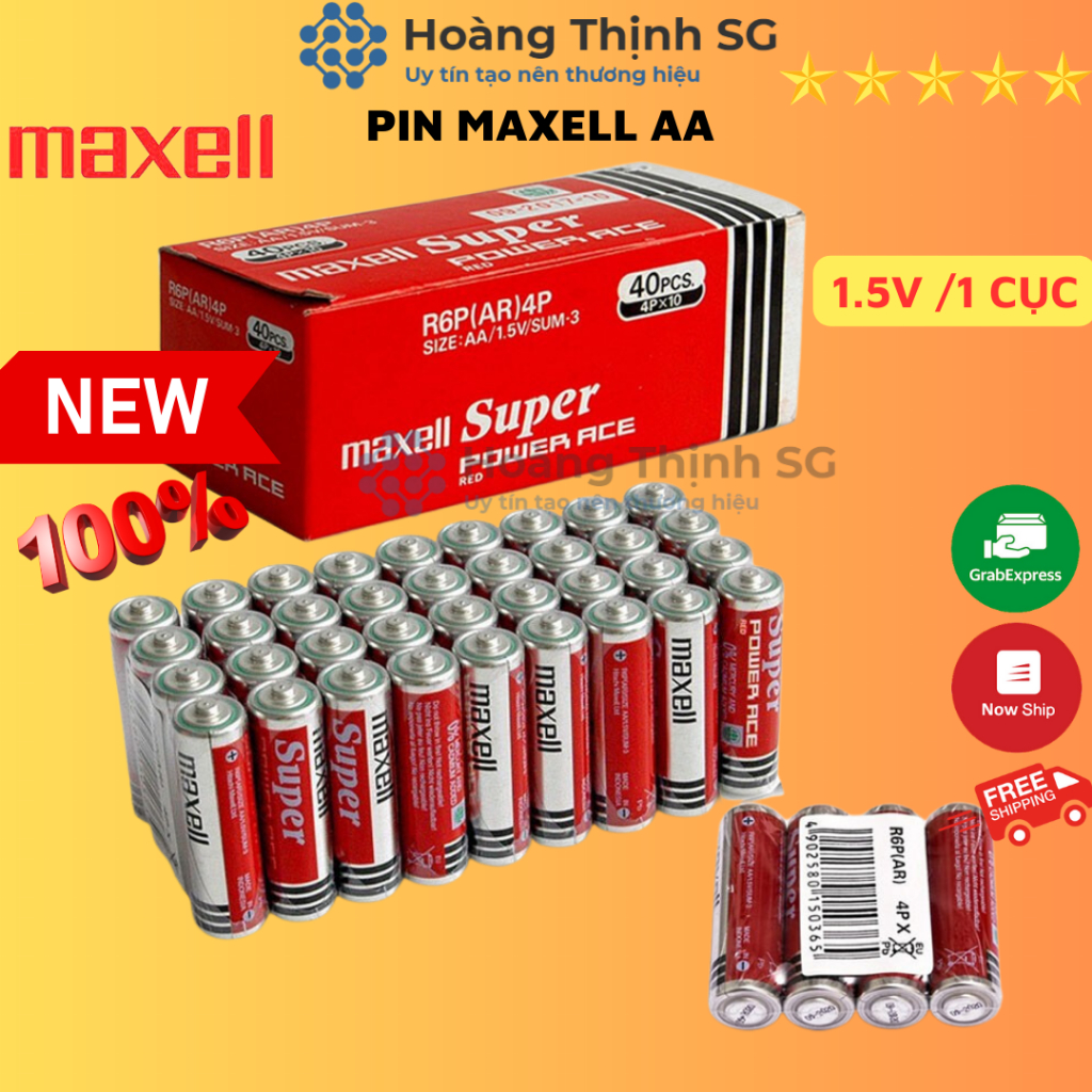 Pin Maxell 2A, bán lẽ theo cặp, hàng chính hãng Maxell Super Power ...
