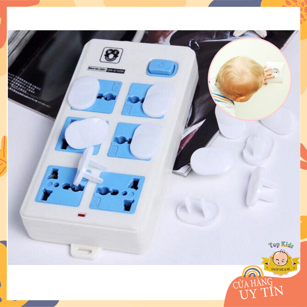 Nút Bịt Ổ Điện An Toàn Cho Bé. Núm Đậy 2 Chân 3 Chân Nhựa ABS Cao Cấp ...