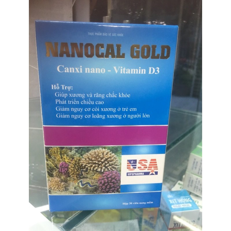 NAnocal gold - hỗ trợ bổ sung canxi | Shopee Việt Nam