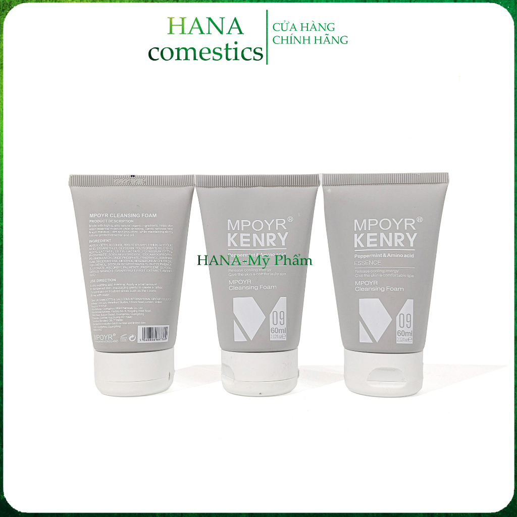 Sữa Rửa Mặt Tạo Bọt Mịn Sạch Sâu, chống lão hóa MPOYR KENRY phù hợp mọi ...