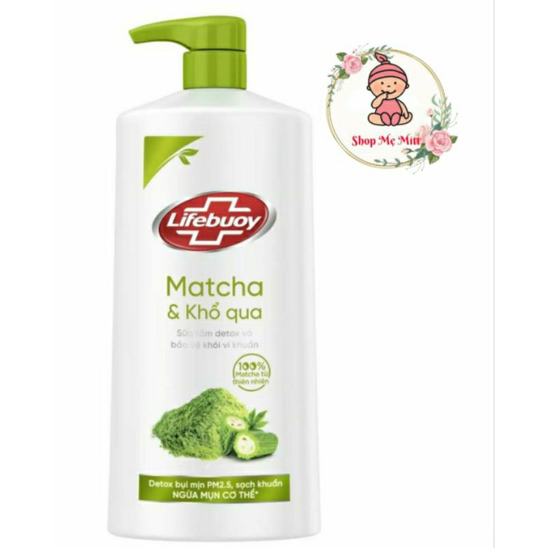 Sữa tắm Detox Lifebuoy - Matcha & Khổ Qua (800g) | Shopee Việt Nam