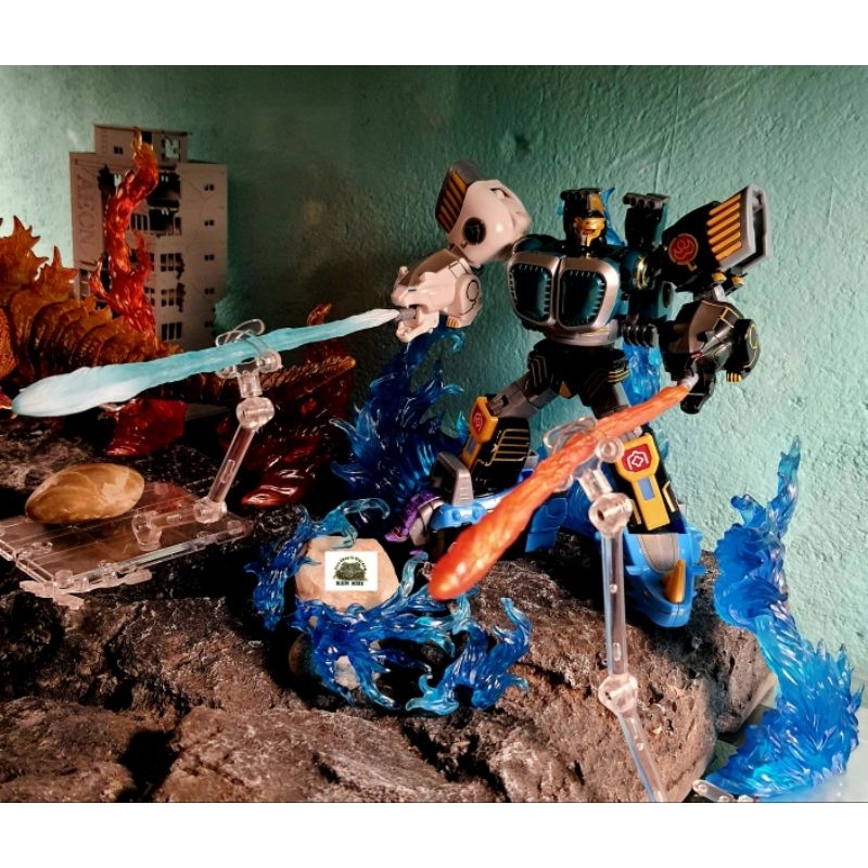 Mô hình đồ chơi siêu nhân gao Gaoranger SMP Bandai. gao Muscle ...