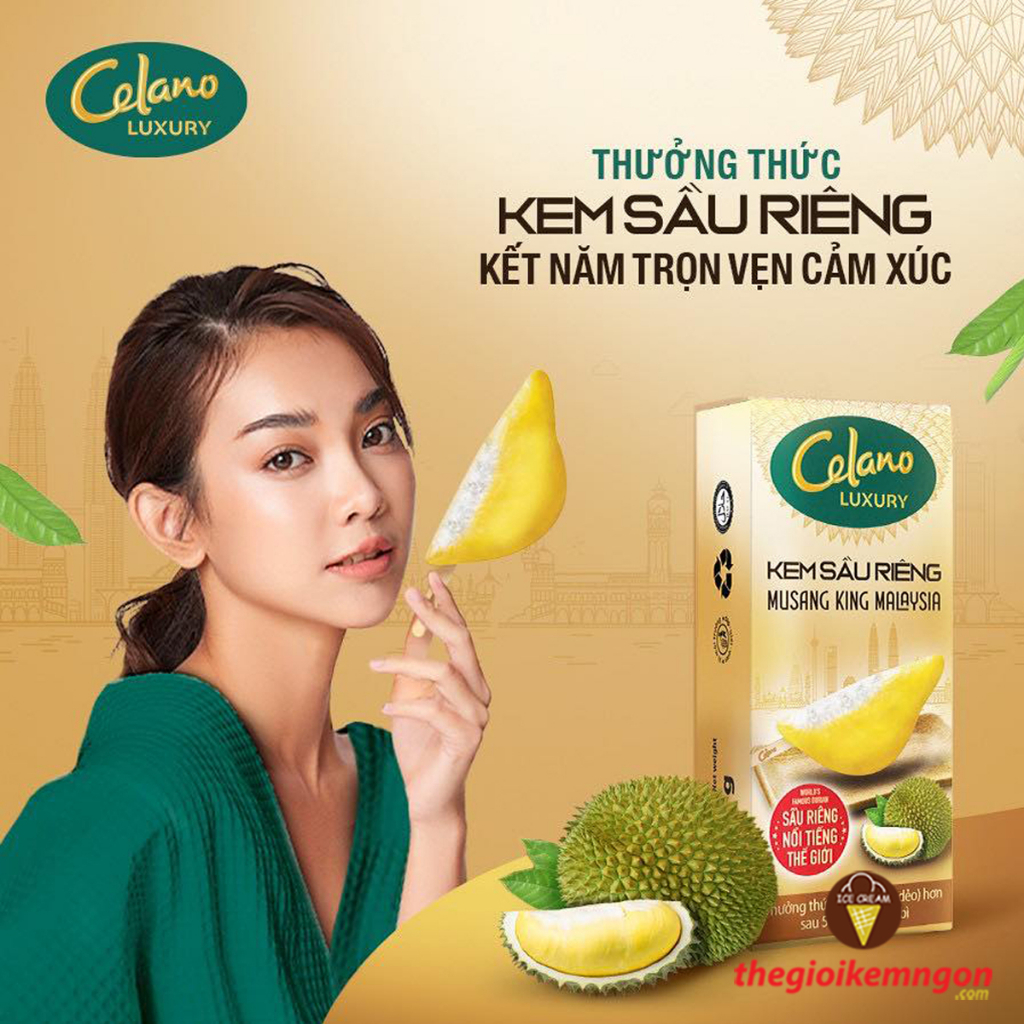 Kem múi sầu riêng Celano Luxury Musang King Malaysia 62g | Shopee Việt Nam