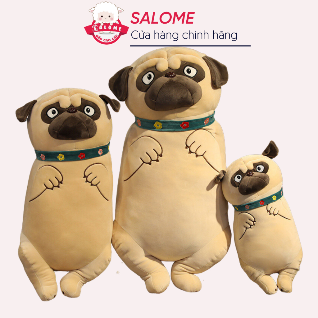 Gấu Bông Chó Pull Mặt Xệ Đứng Size 90cm Vải Miniso Mềm Mịn SALOME, Qùa ...