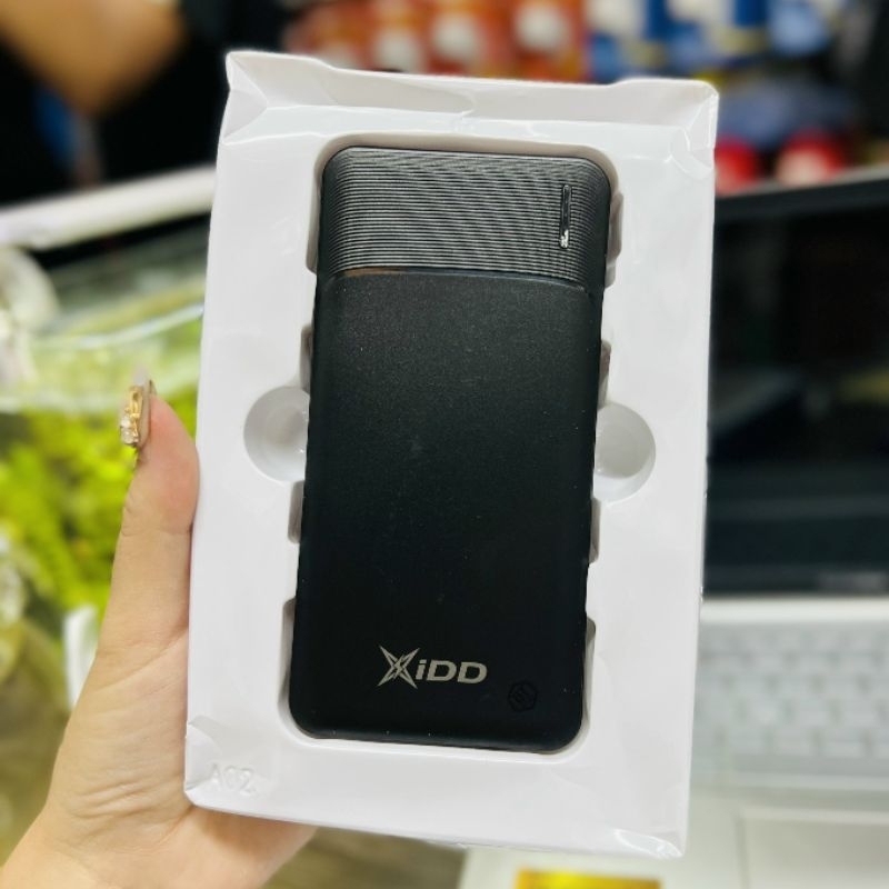 SẠC DỰ PHÒNG XIDD A02 DUNG LƯỢNG CAO 20.000MAH . PIN DỰ PHÒNG DUNG ...
