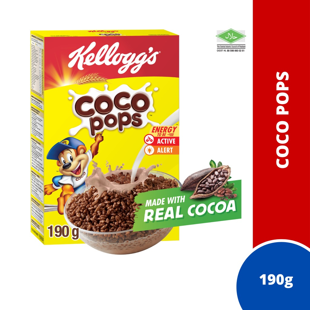 Bánh / Ngũ cốc ăn sáng Kellogg’s Coco Pops - Hộp 190/350g | Shopee Việt Nam