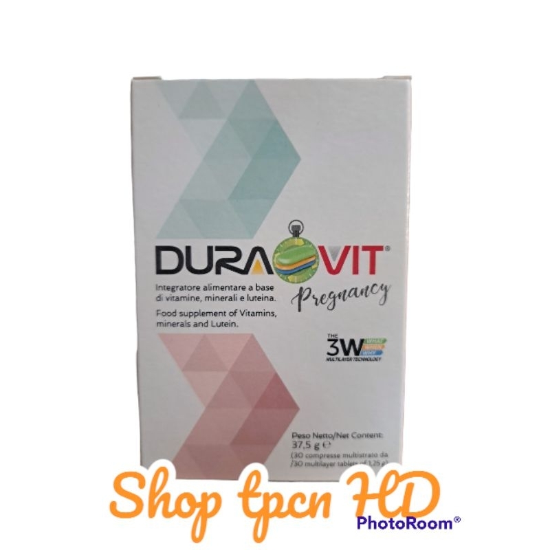 Duravit Pregnancy bổ sung sắt, vitamin cho phụ nữ trước, trong, sau khi ...