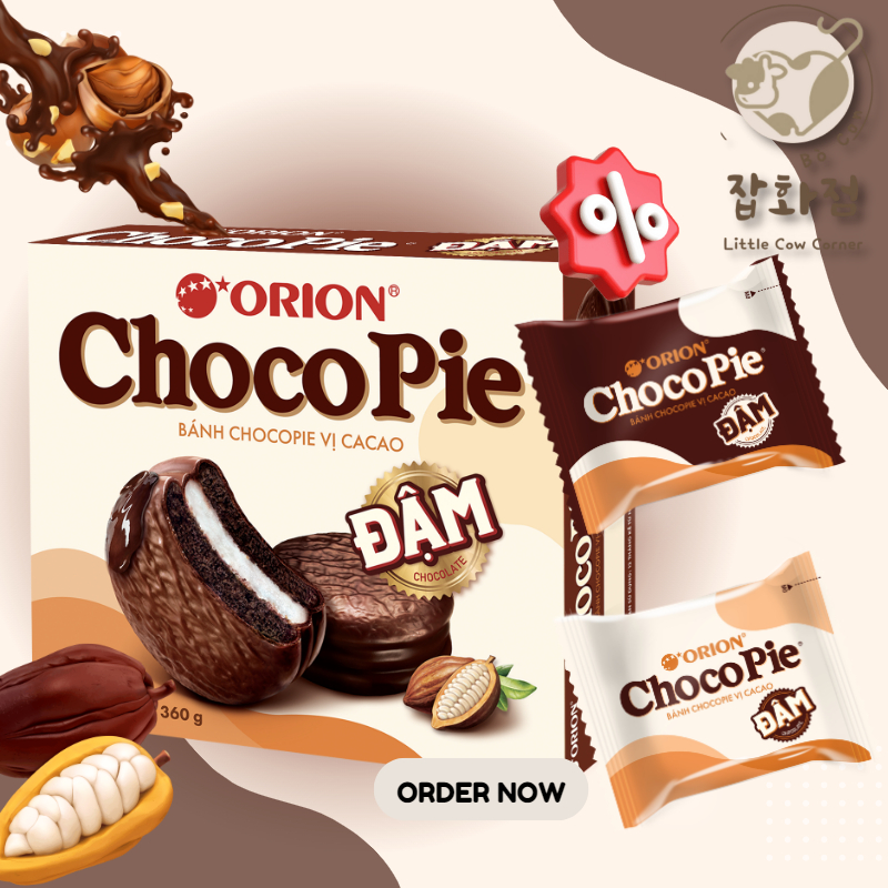 Bánh Choco Pie Đậm Orion Vị Cacao Hộp 360g - 12 cái | Shopee Việt Nam