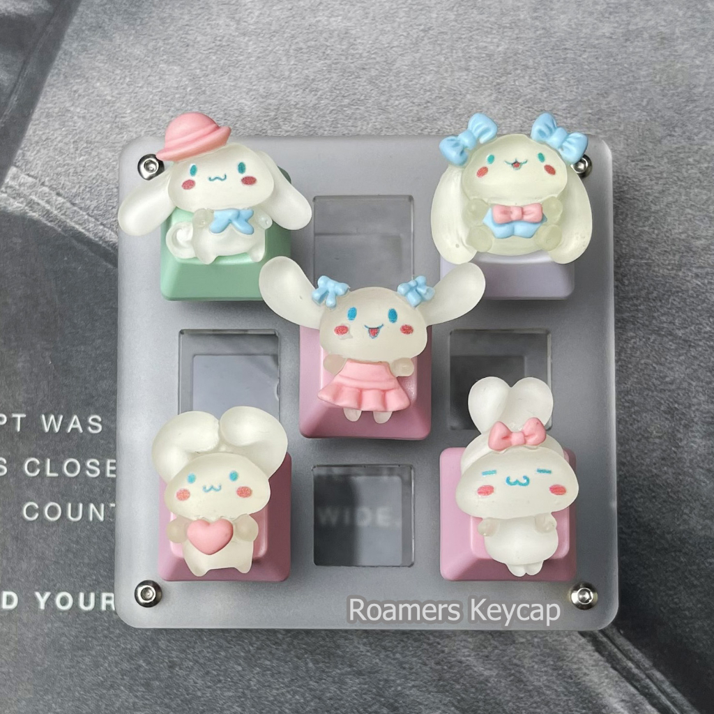 Keycap Cinnamoroll Trong Suốt Dễ Thương Mẫu Mới Nút Bàn Phím Cơ ...