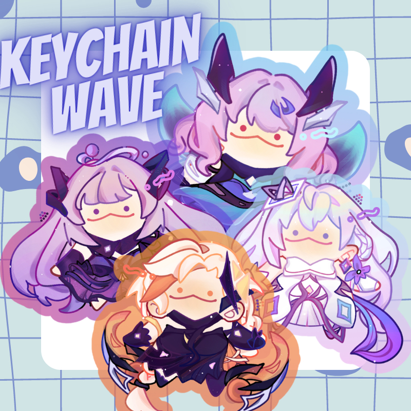 [AOV/WAVE] Keychain nhóm nhạc idoru vũ trụ Liên Quân | Shopee Việt Nam