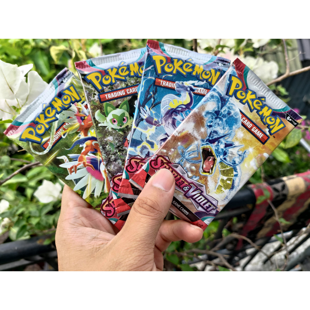 [KW2 Pokemon] [EN] 01 Bọc Gói Pack Pokemon Scarlet & Violet Booster Pack - Chính hãng Pokemon ...