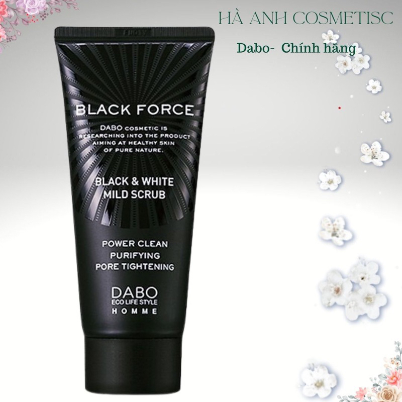 Sữa Rửa Mặt Nam Dabo Than Hoạt Tính Black Force Dabo Hàn Quốc (120ml) | Shopee Việt Nam