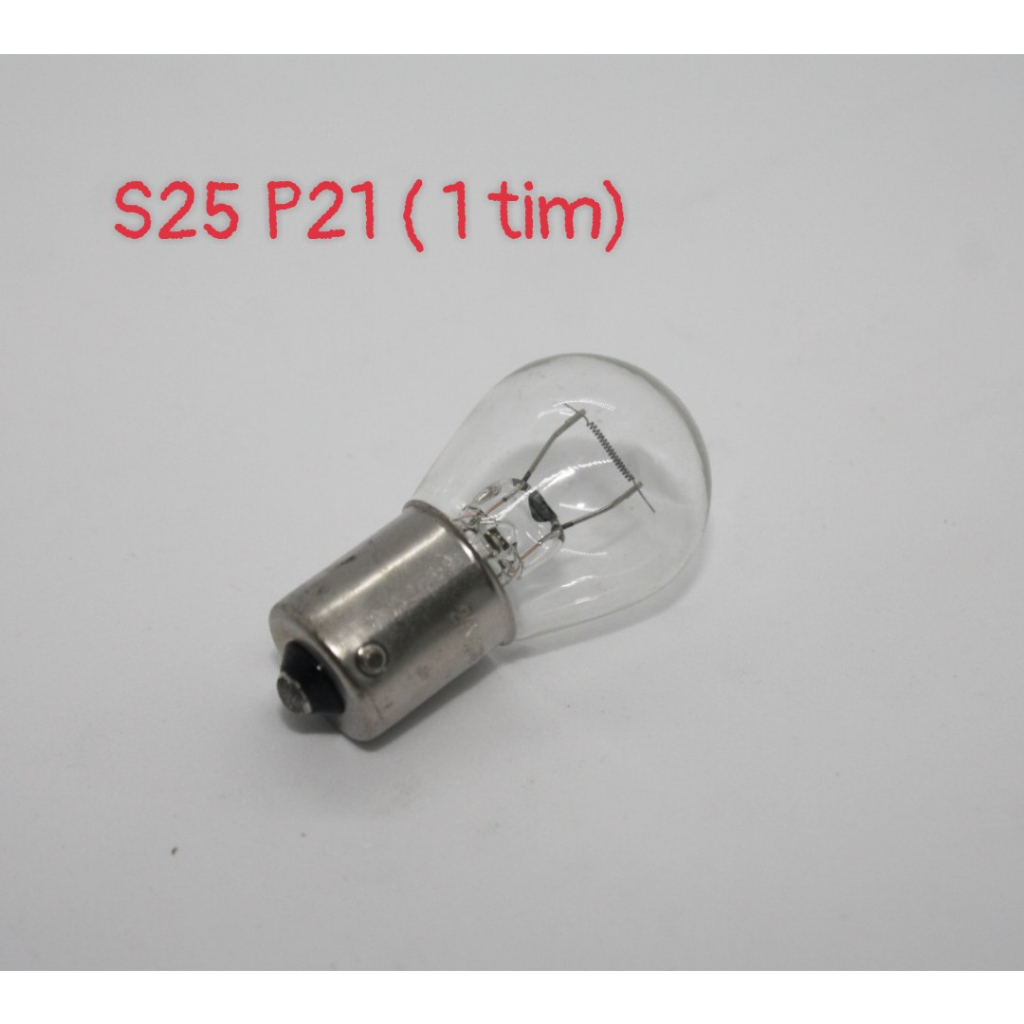 Bóng đèn hậu 1156 s25 1 tim P21W, BA15S tiêu chuẩn 21w dùng cho đèn xi ...