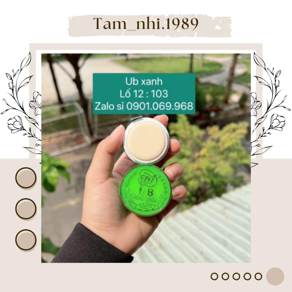 Kem trắng da UB 5g ⚡ HÀNG CHUẨN ⚡ Kem UB dưỡng trắng da, chất kem mềm ...
