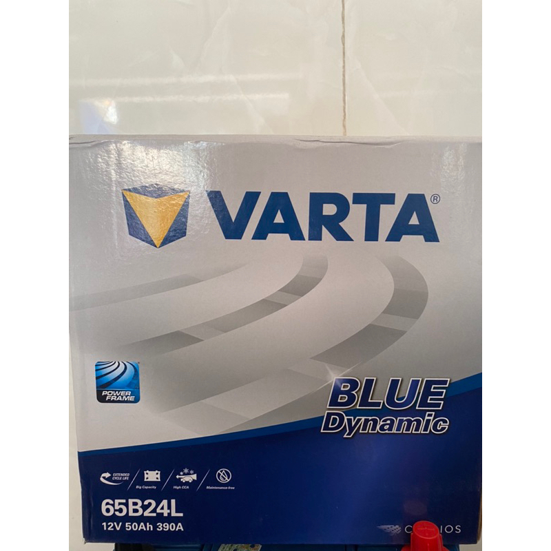 Ắc Quy 12V-50AH, Ắc Quy VARTA 65B24L/LS.Xe TOYOTA VIOS,ALTIS,HONDA CRV ,CHV,CIVIC,CITI | Shopee ...