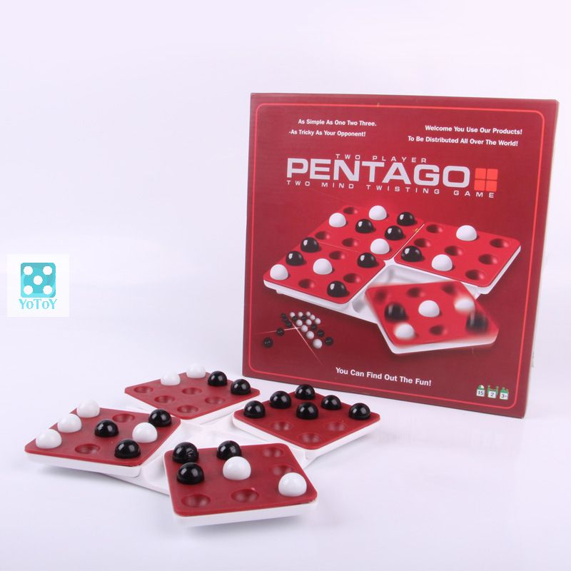 Trò chơi cờ xoay Pentago, boardgame chiến thuật đối kháng 2 người hấp ...