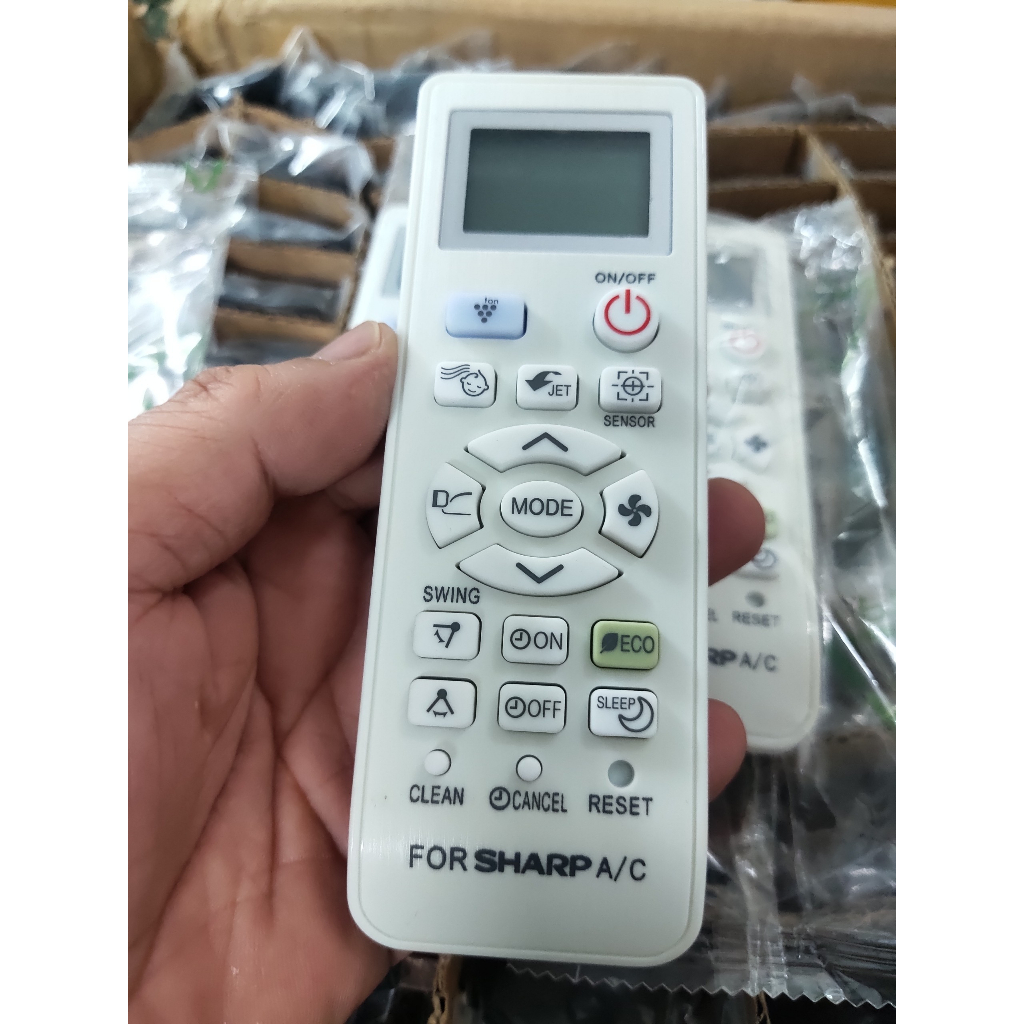 1Remote Điều Khiển Cho Máy Lạnh, Điều Hòa SHARP AH-X9UEW, AH-X12VEW, AH-X12STW, AH-X18VEW- HÀNG ...