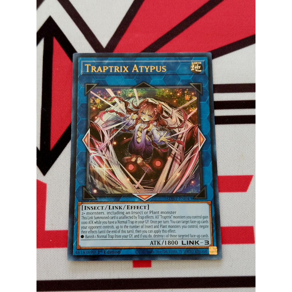 [ Đỗ Lạc Shop ] Thẻ Bài Yugioh Link Traptrix Atypus - SDBT-EN043 ...