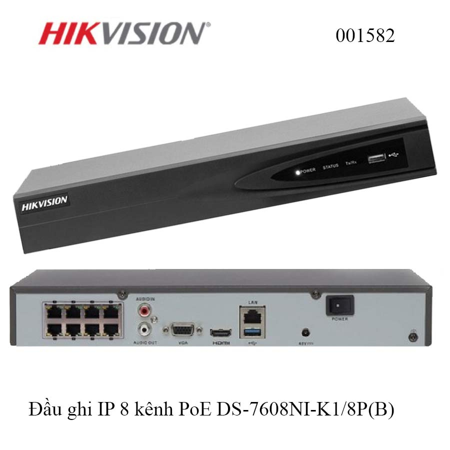 Đầu ghi hình IP Hik 8 kênh DS-7608NXI-K1 | Shopee Việt Nam