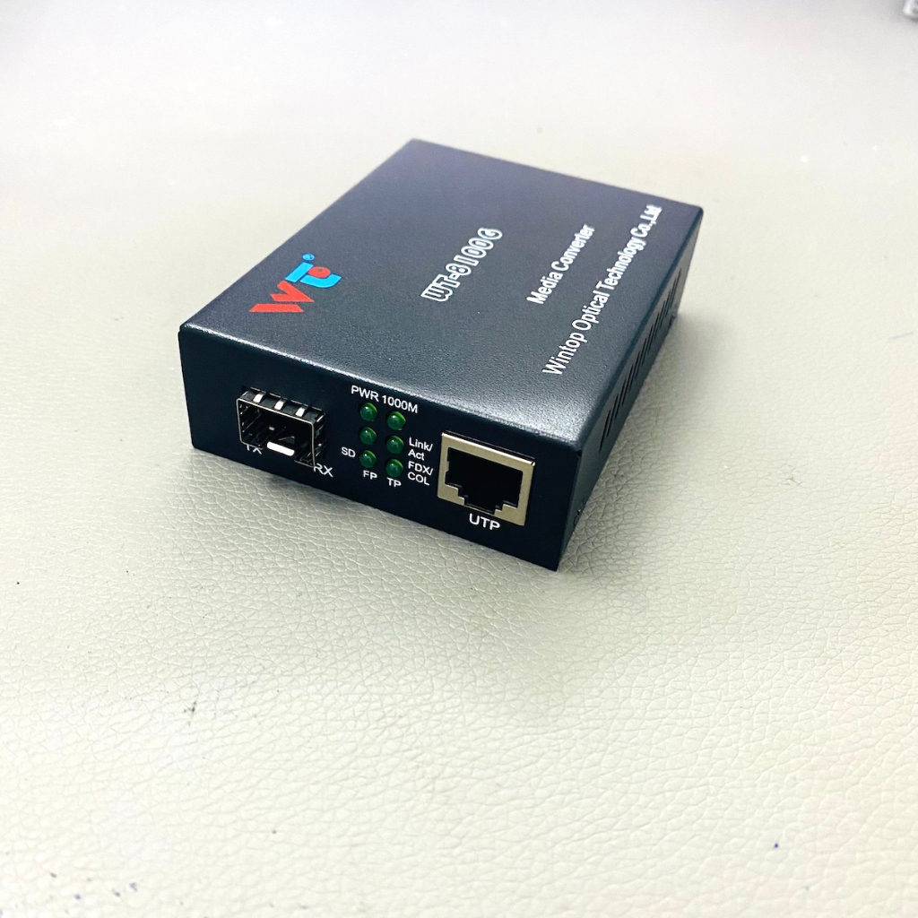 Media Converter SFP slot dùng gắn SFP Single Mode hoặc Multi Mode WT-8110G-SFP-AS-LFP | Shopee ...