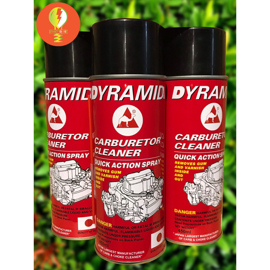 Combo 3 bình xịt tẩy rửa Chế Hòa Khí Xe Máy & Ô Tô, Chai Xịt Chế Lạc Đà ...