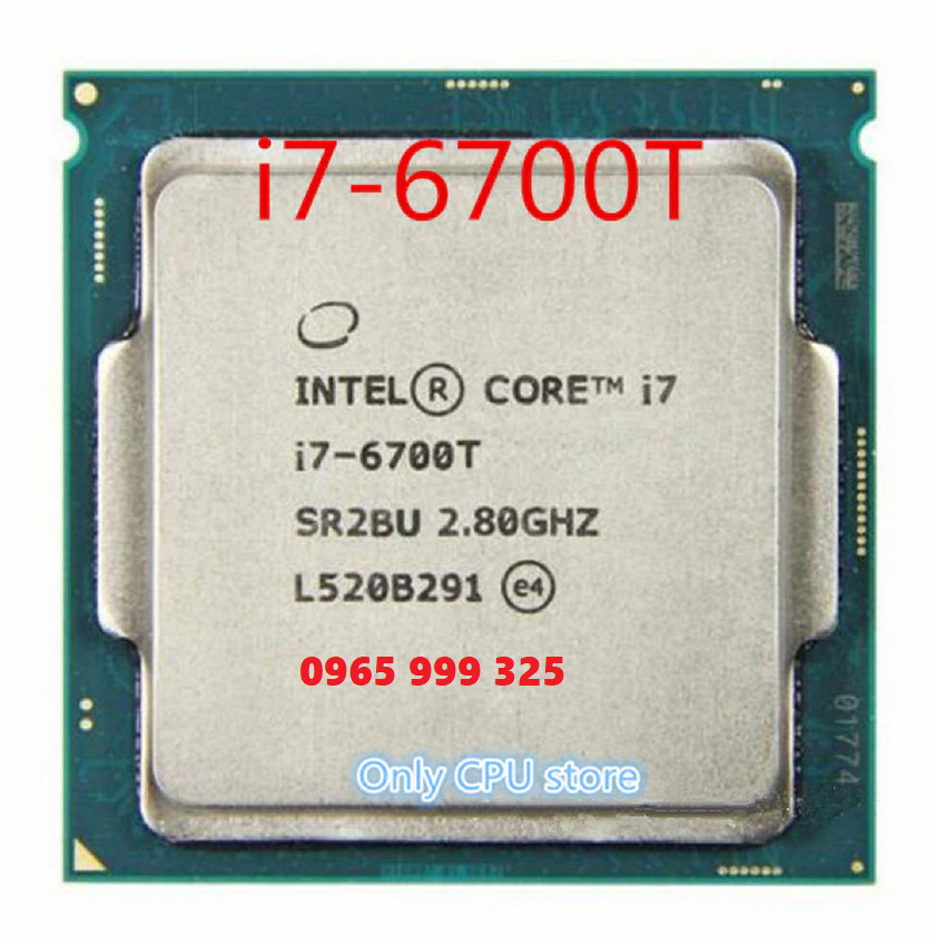 Bộ vi sử lý Core i3 6100 / i5 6500 / i7 6700 cpu socket 1151. Tặng kèm keo tản nhiệt | Shopee ...
