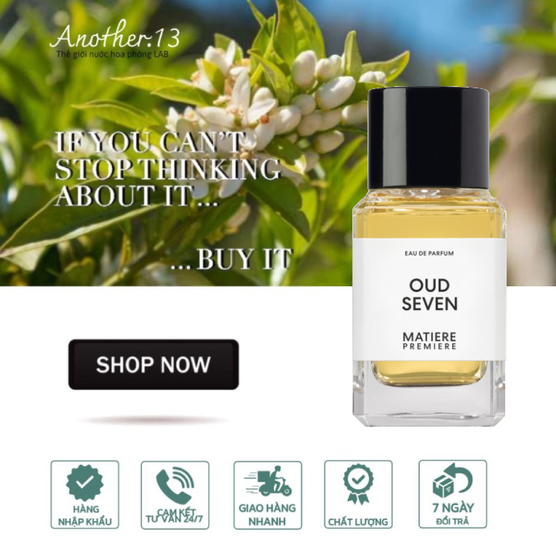 ⁂︎ 10ml┊Nước Hoa Phòng Lab Oud Seven Matiere Premiere / EDP | Shopee ...