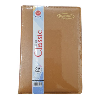Sổ da Classic C6 Hải Tiến 4719 / Sổ da 160 trang khổ A5 kích thước ...