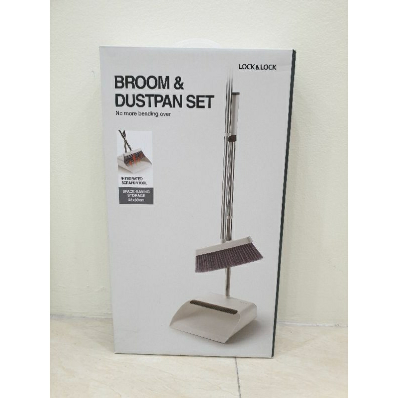 Bộ Chổi Quét Nhà Kèm Hót Rác LocknLock ETM465 (Cam kết hàng chuẩn, y ...