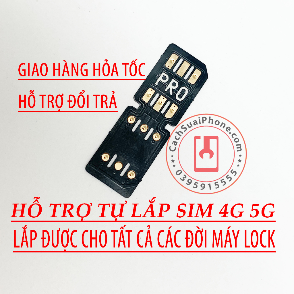 Sim Ghép Pro New All In One Bản Mới Nhất Cho IP Lock | Shopee Việt Nam