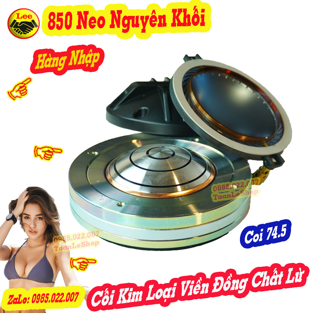 TREBLE 850 NEO KHỐI , LOA TREBLE 750 NEO NGUYÊN KHỐI - COIL 74,5MM ...