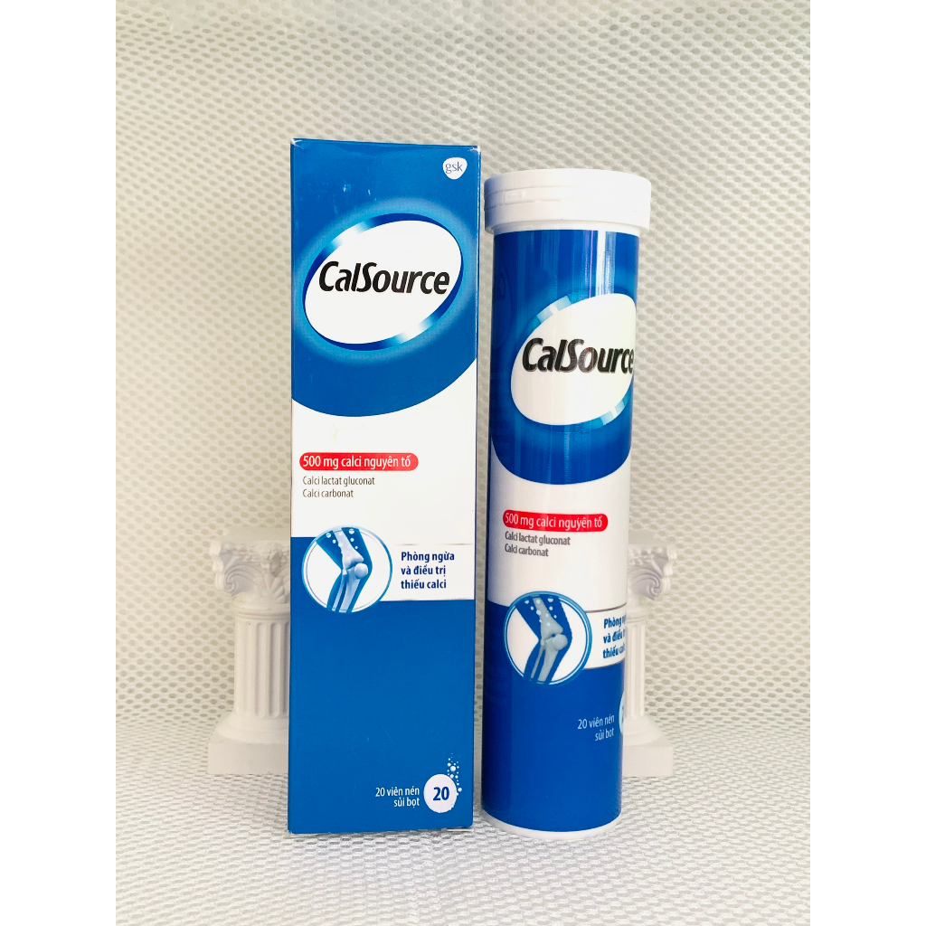 [CHÍNH HÃNG] VIÊN SỦI CALSOURCE 500MG GSK PHÒNG VÀ GIẢM THIẾU CANXI ...
