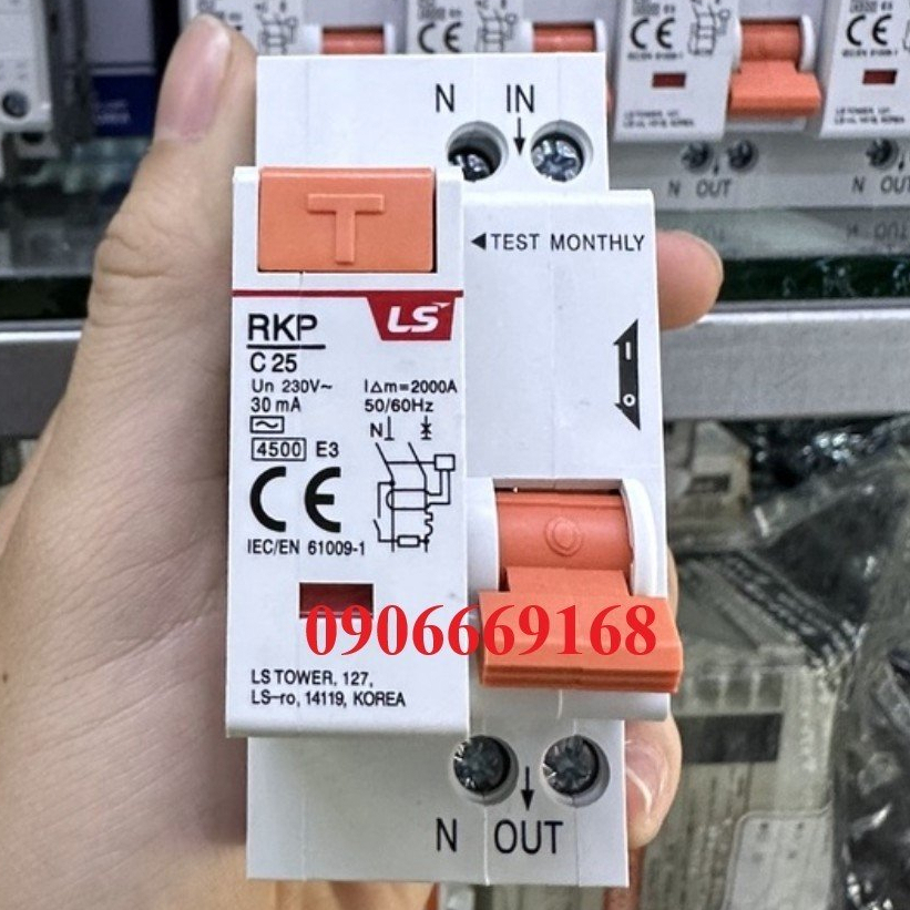RCBO Chống Rò RKP 1P+N 20A 25A 32A Hiệu LS ( CHÍNH HÃNG ) | Shopee Việt Nam
