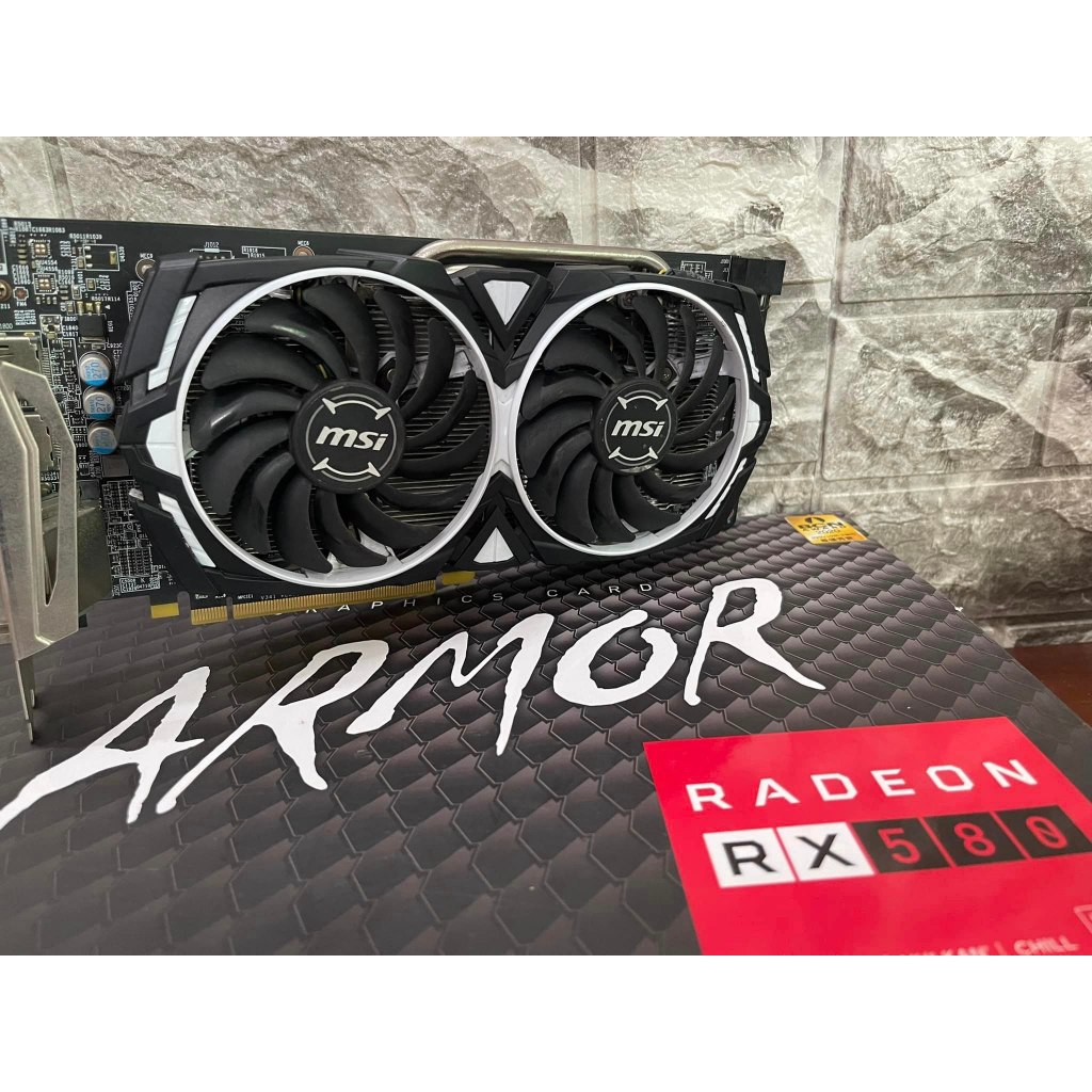 VGA MSI RX 580 ARMOR 8G ( Bảo Hành 7.2023 ) Full Box . | Shopee Việt Nam