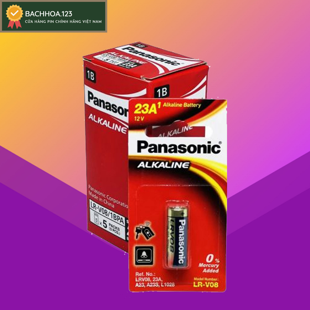 PIN 23A 12V PANASONIC ALKALINE CHÍNH HÃNG. | Shopee Việt Nam