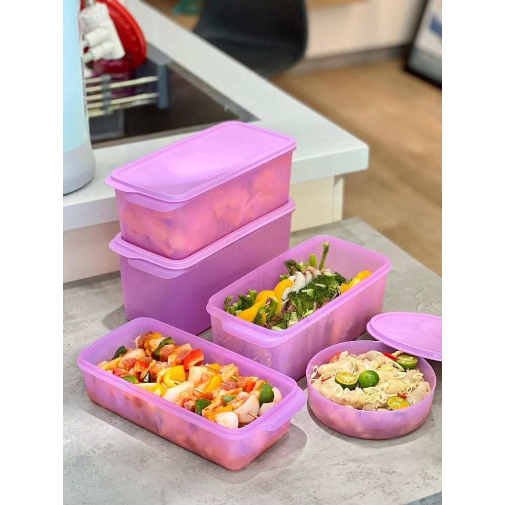 Bộ hộp trữ mát Freshia Collection Purple (5 hộp) | Shopee Việt Nam