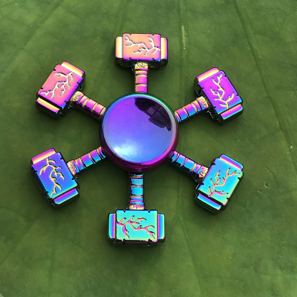 [SPINER BẰNG KIM LOẠI] Con Quay Đồ Chơi Fidget Spinner Bằng hợp kim kẽm ...