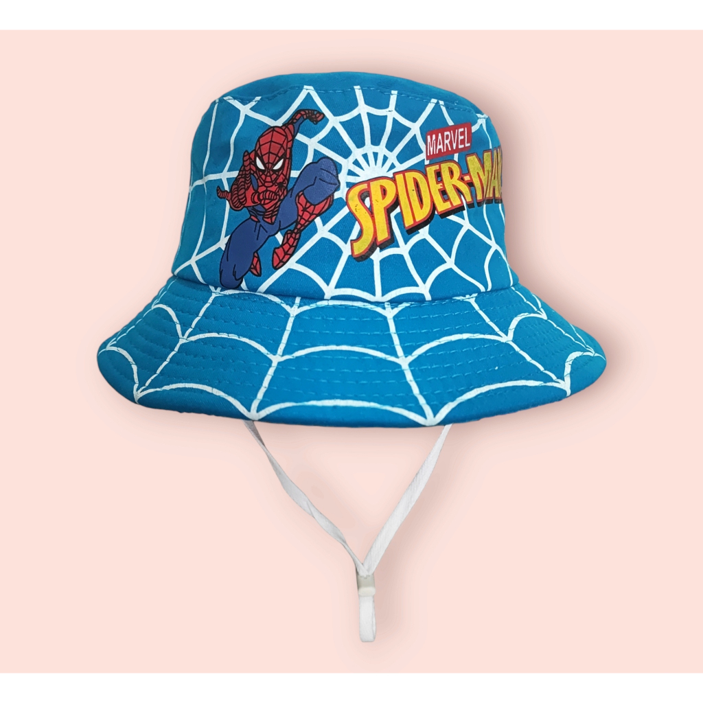 Mũ vành Sprider man cho bé trai, Nón bucket người nhện cho bé | Shopee ...