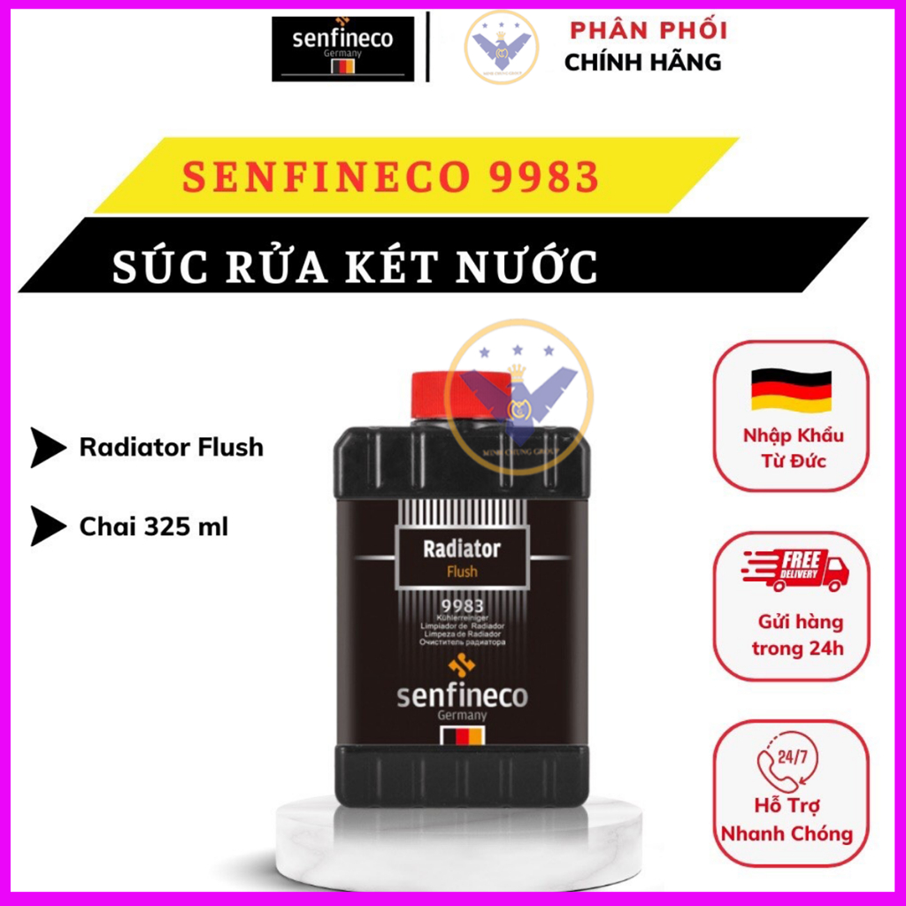 Dung Dịch Súc Rửa Két Nước Senfineco 9983 Radiator Flush - 325ml ...