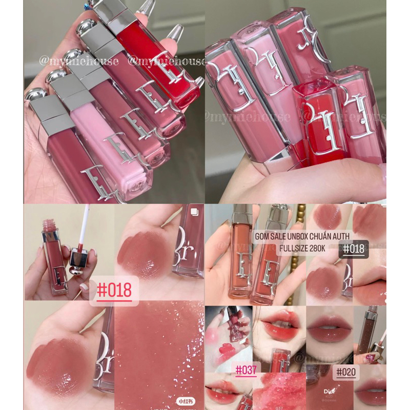 Son DIOR Collagen Addict Lip Maximizer MẪU MỚI NHẤT FULLSIZE UNBOX | Shopee Việt Nam