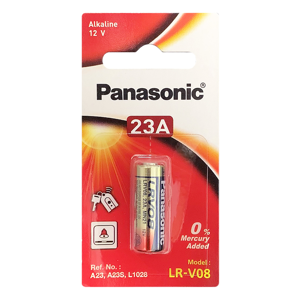 [CHÍNH HÃNG] Vỉ 1 Viên Pin Panasonic Alkaline 23A LR-V08/12V (Pin ...