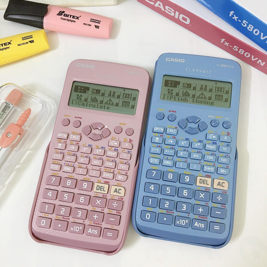 Máy tính Casio FX 580VNX - Màu Xanh | Shopee Việt Nam