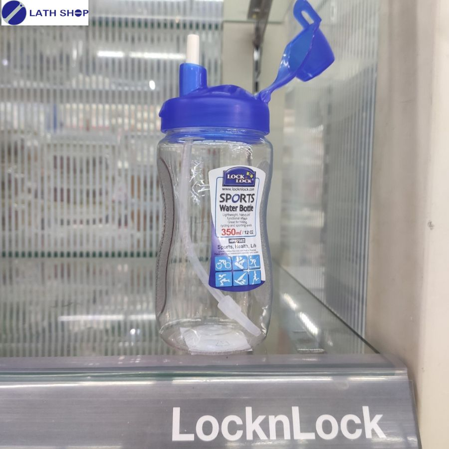 Bình Nước Lock&Lock Chất Liệu Nhựa PC Có Ống Hút - 350ml HPP708T - 500ml HPP710T- Hàng Chính ...